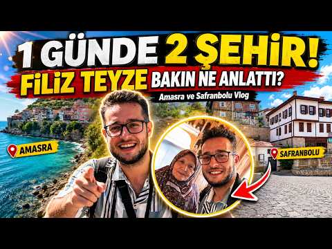 🌊 1 GÜNDE 2 ŞEHİR! Amasra ve Safranbolu’da Unutulmaz Bir Gün 😍