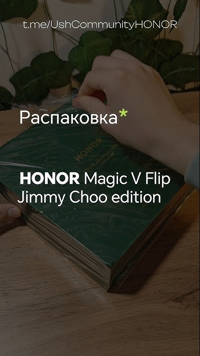 Раскладушка HONOR Magic V Flip - YouTube