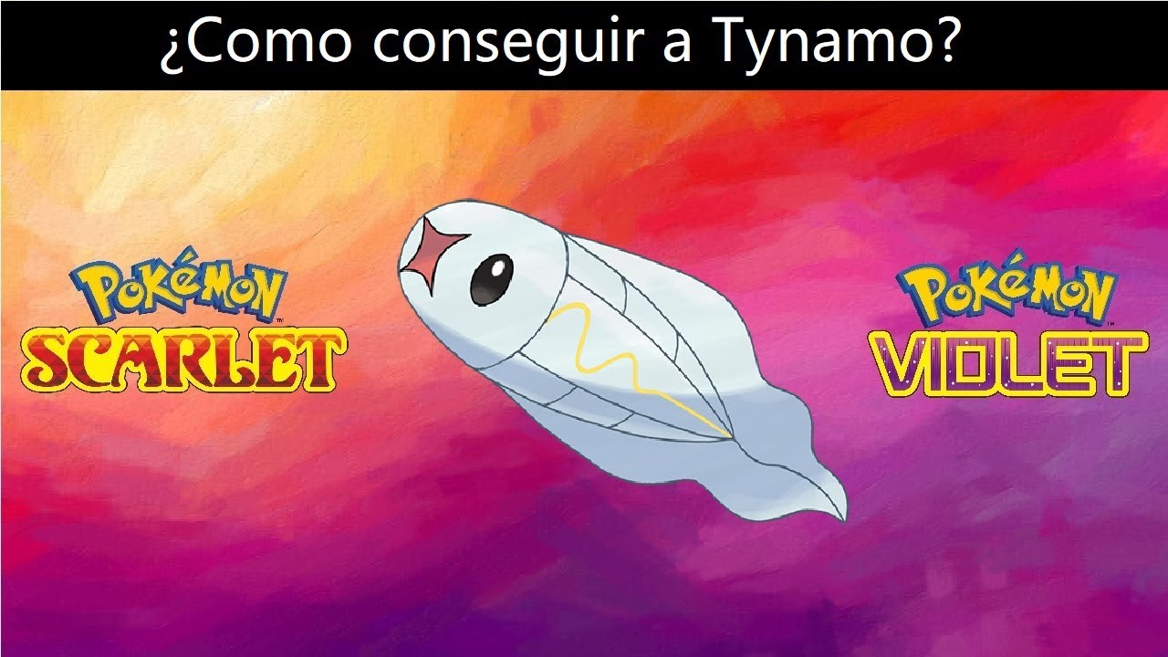 Como conseguir a Tynamo en Pokemon Escarlata y Purpura! - YouTube