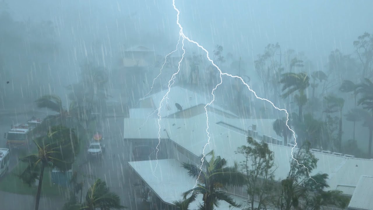 Fall Into Sleep in Under 2 Minutes with Hurricane | Heavy Rain ...
