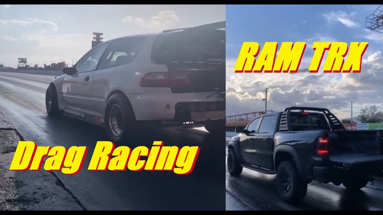 Puerto Rico Drag Racing RAM TRX , Civic , RX7 Y Mas - YouTube