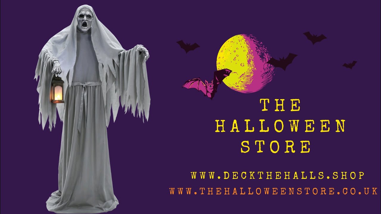 Floating Phantom Animated Prop - Halloween 2023 - YouTube