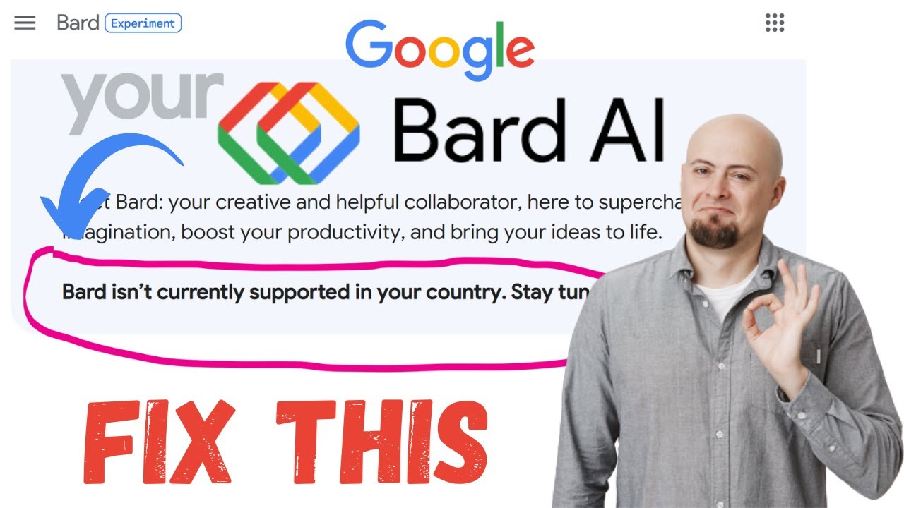[ FIX ] Google Bard isn’t currently supported in your country Stay ...