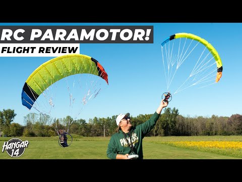 This RC Paramotor is Incredibly Fun! | Full Flight Review