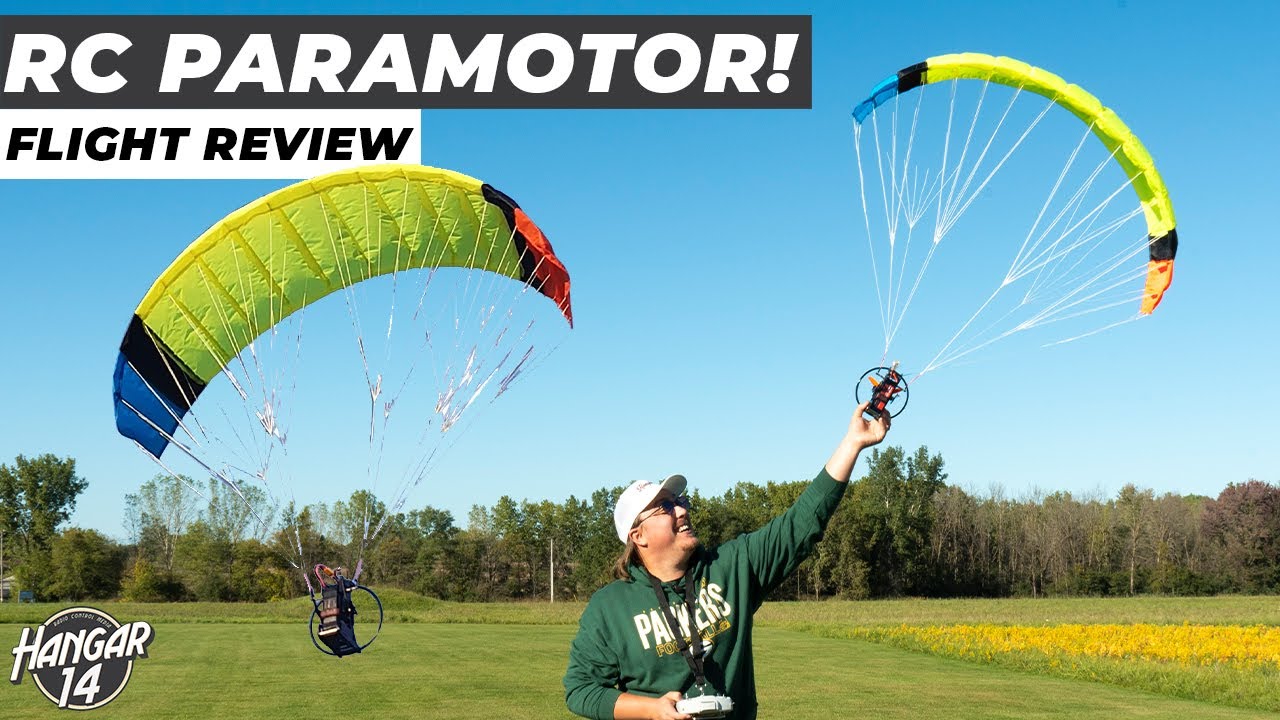 This RC Paramotor is Incredibly Fun! | Full Flight Review - YouTube