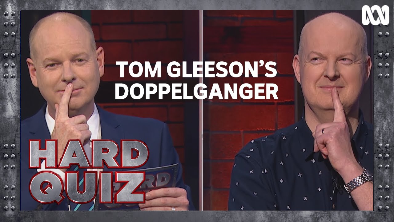 Tom Gleeson's doppelgänger | Hard Quiz - YouTube