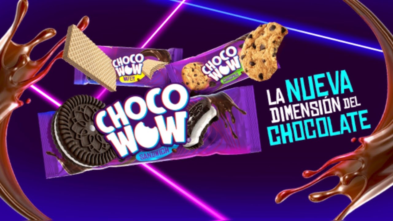 Nuevas Galletas CHOCO WOW Llenan de Sabor la República Dominicana - YouTube