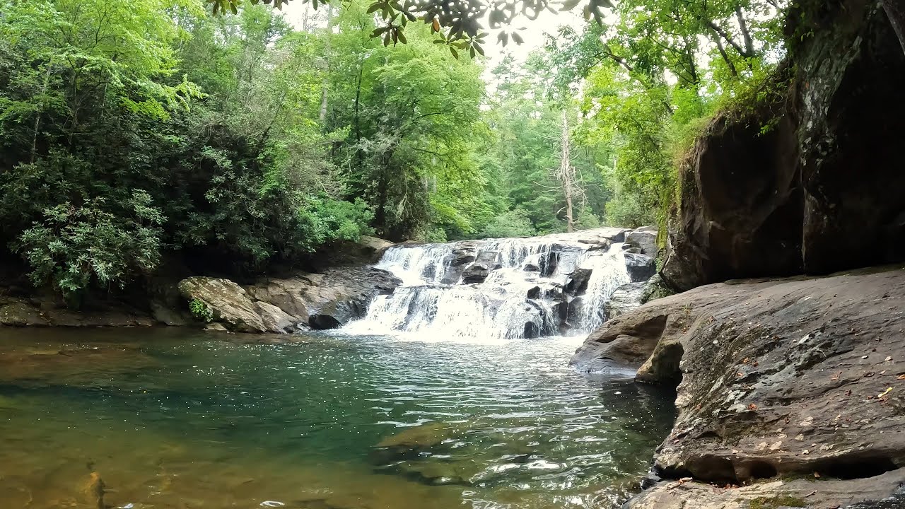 Mesmerizing Waterfall: Water Creek Falls 4K (Non-Looping) - YouTube