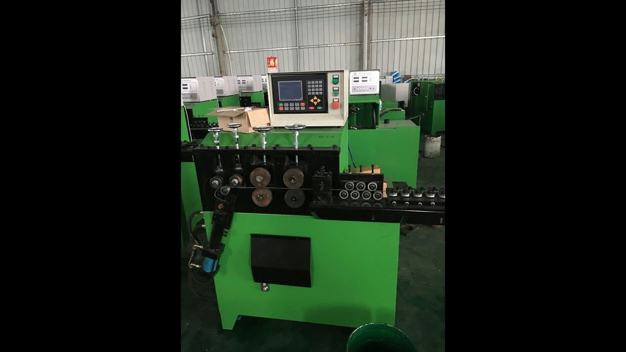 Spiral Spring Ring Making Machine - YouTube