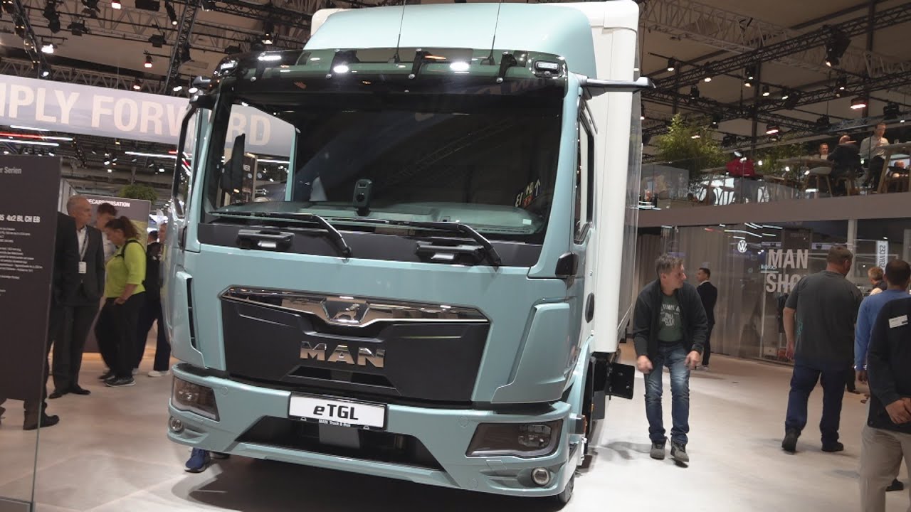 MAN eTGL 12.285 4x2 BL CH EB Lorry Truck (2025) Exterior and Interior ...