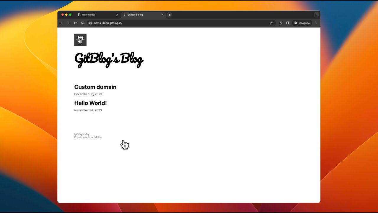 GitHub issues as blog - gitblog.io - YouTube