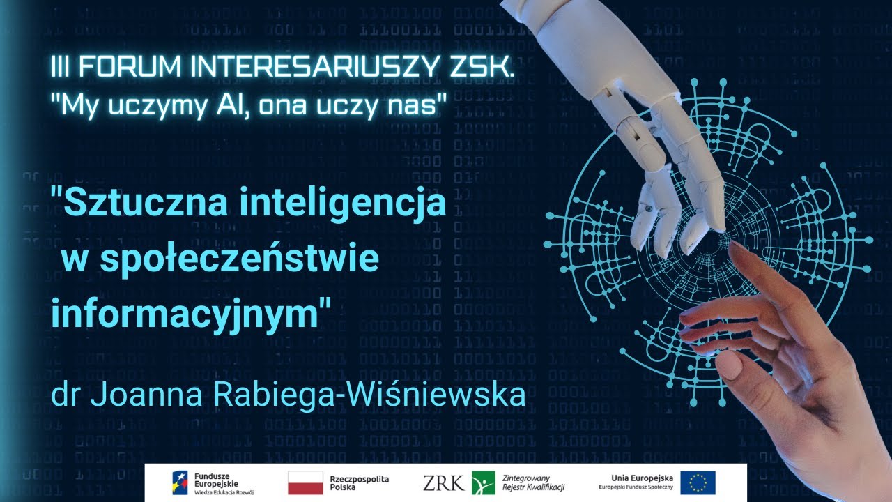 Sztuczna inteligencja w społeczeństwie informacyjnym - YouTube