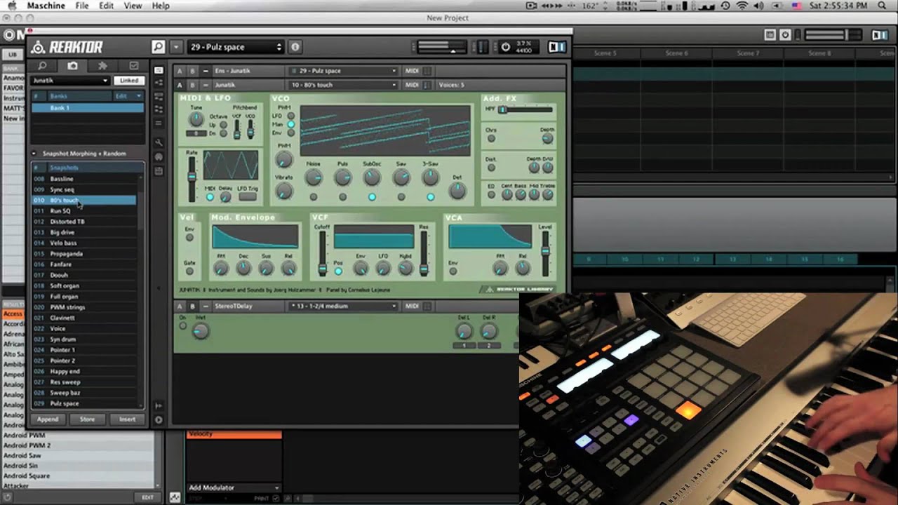 Native Instruments Maschine 1.6 Custom VST Chains - YouTube
