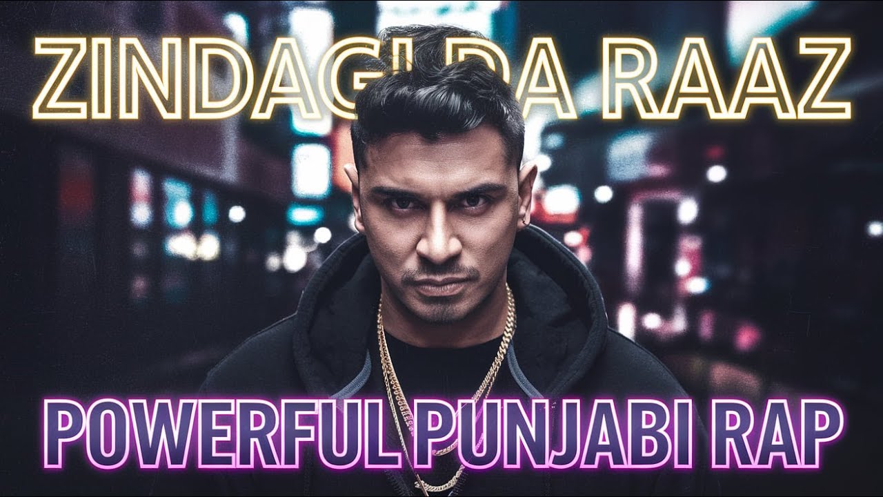 Zindagi Da Raaz | Powerful Punjabi Rap Anthem | Real Talk - YouTube Music