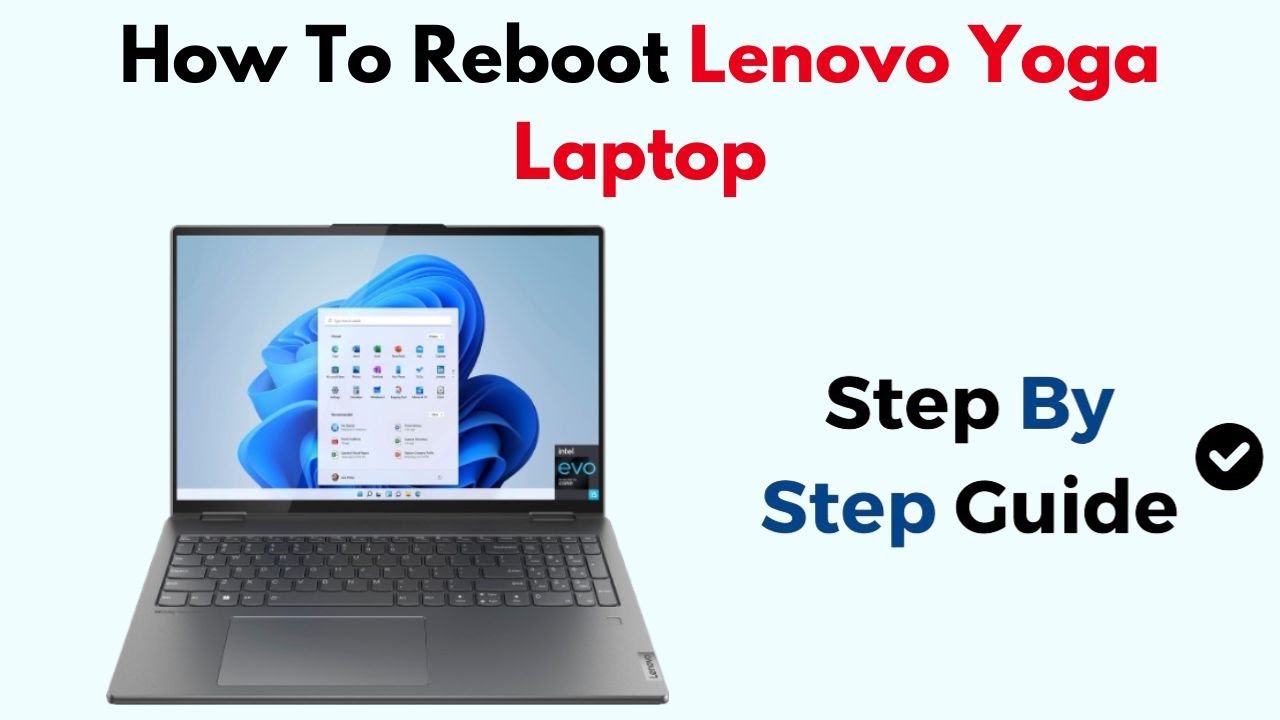 How To Reboot Lenovo Yoga Laptop - YouTube