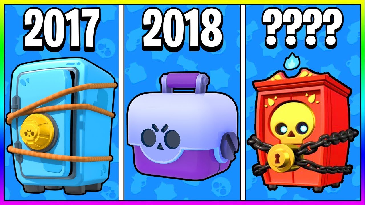 L'EVOLUZIONE DEI BOX dal 2017 al 2019! 😱 Brawl Stars ITA - YouTube