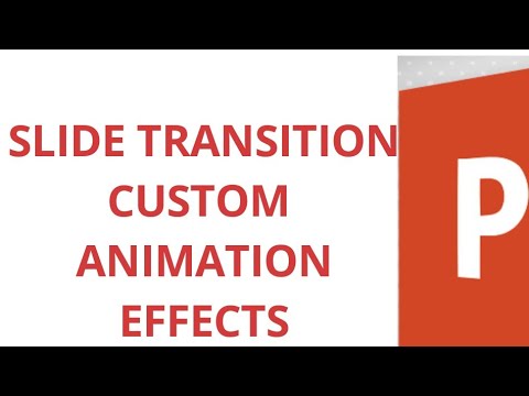 Ms power point slide transition and custom animation ppt presentation ...