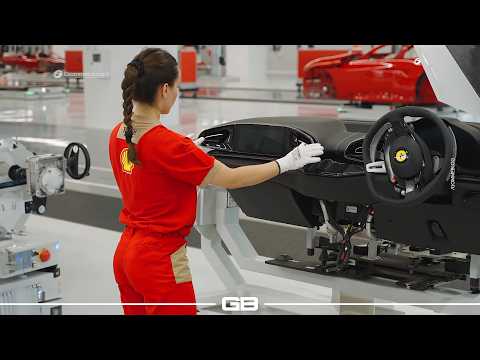 Ferrari OTOMOBİL FABRİKASI 🇮🇹 Üretim ve Üretim Tesisi