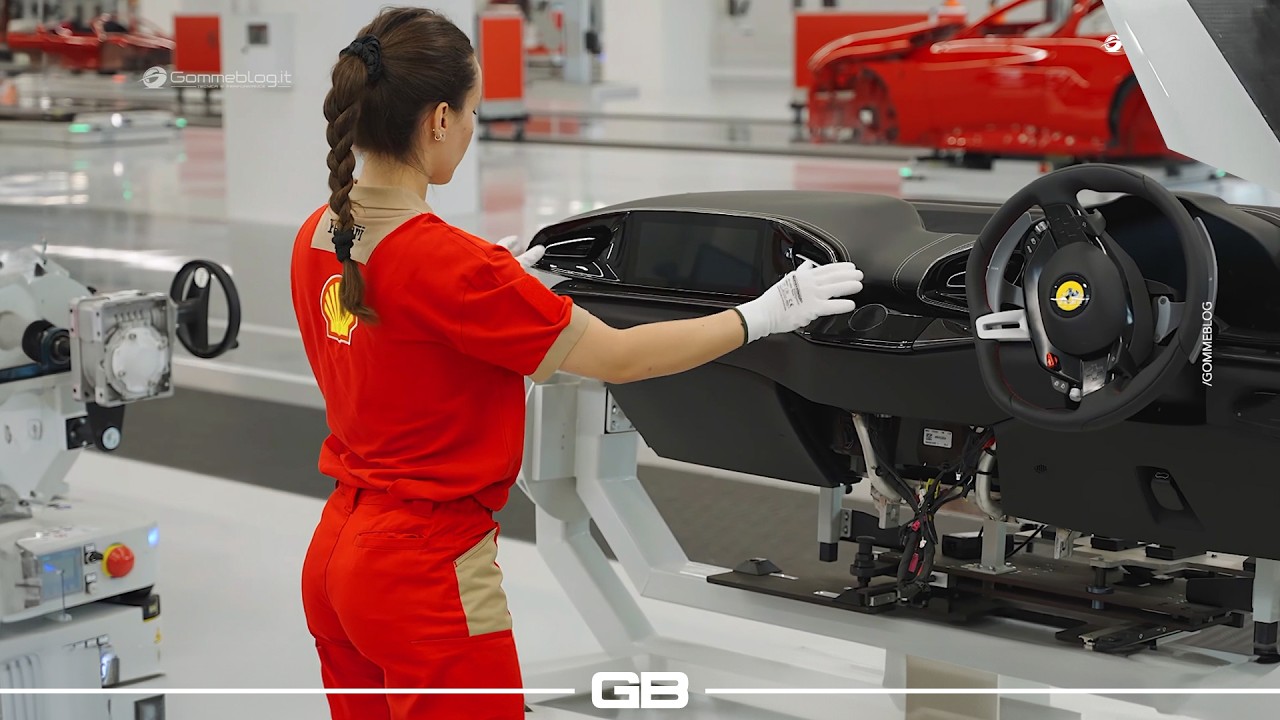 Ferrari CAR FACTORY 🇮🇹 Manufacturing and Production PLANT - YouTube