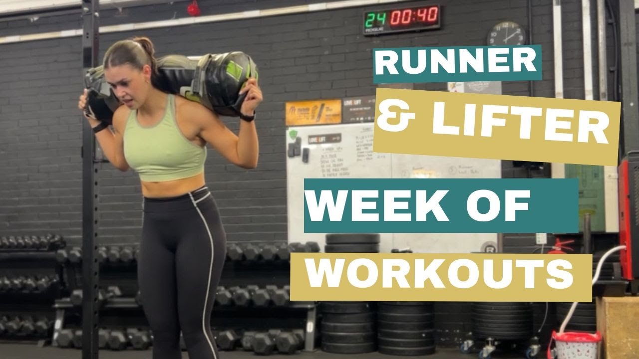 A WEEK OF WORKOUTS: RUNNER AND LIFTER (TRAINING FOR HYROX) - YouTube