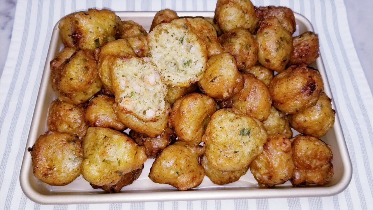 My Shrimp Accra Recipe - YouTube