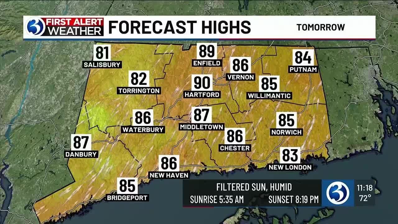 FORECAST: Filtered sun, humid for Sunday - YouTube