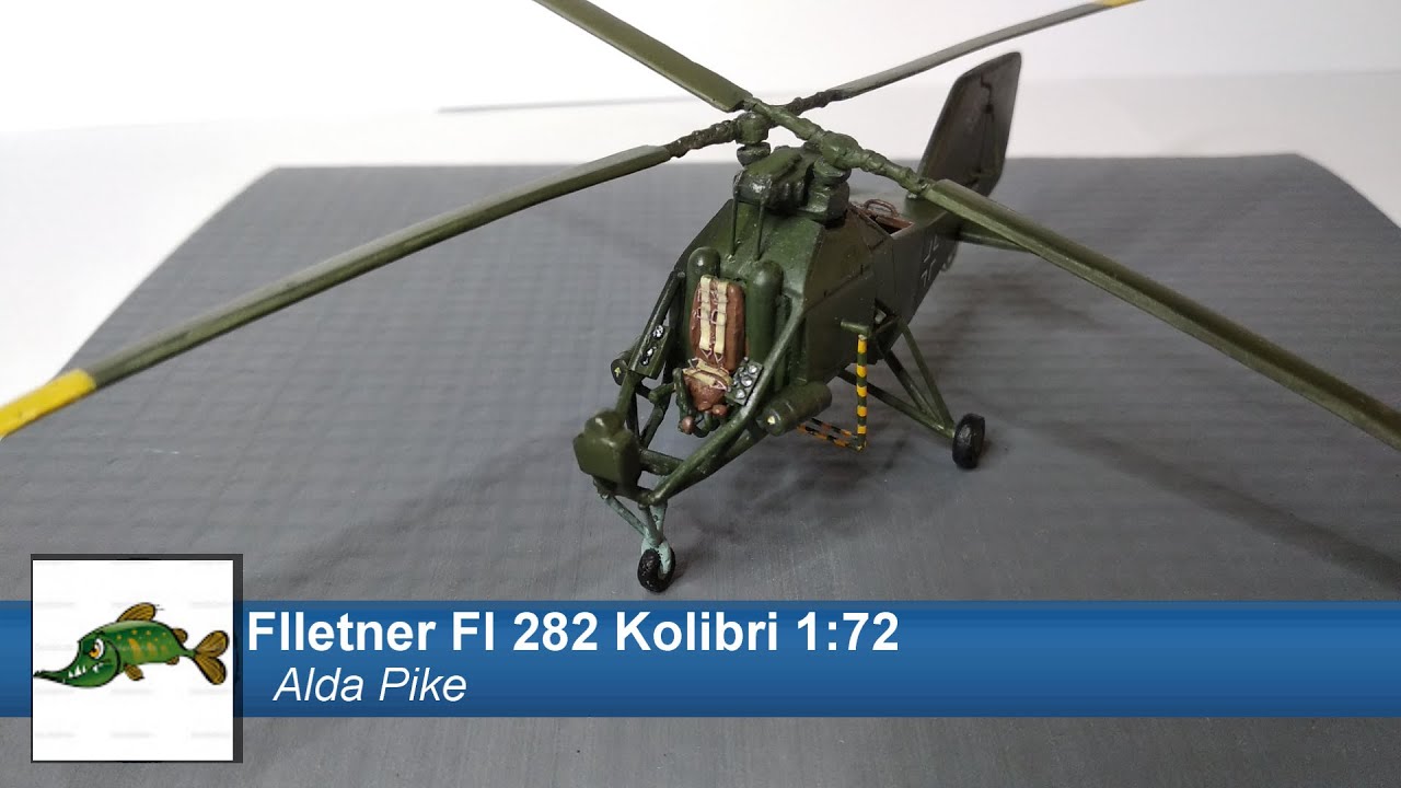 Flettner FL 282 B-2 Kolibri 1:72 - YouTube