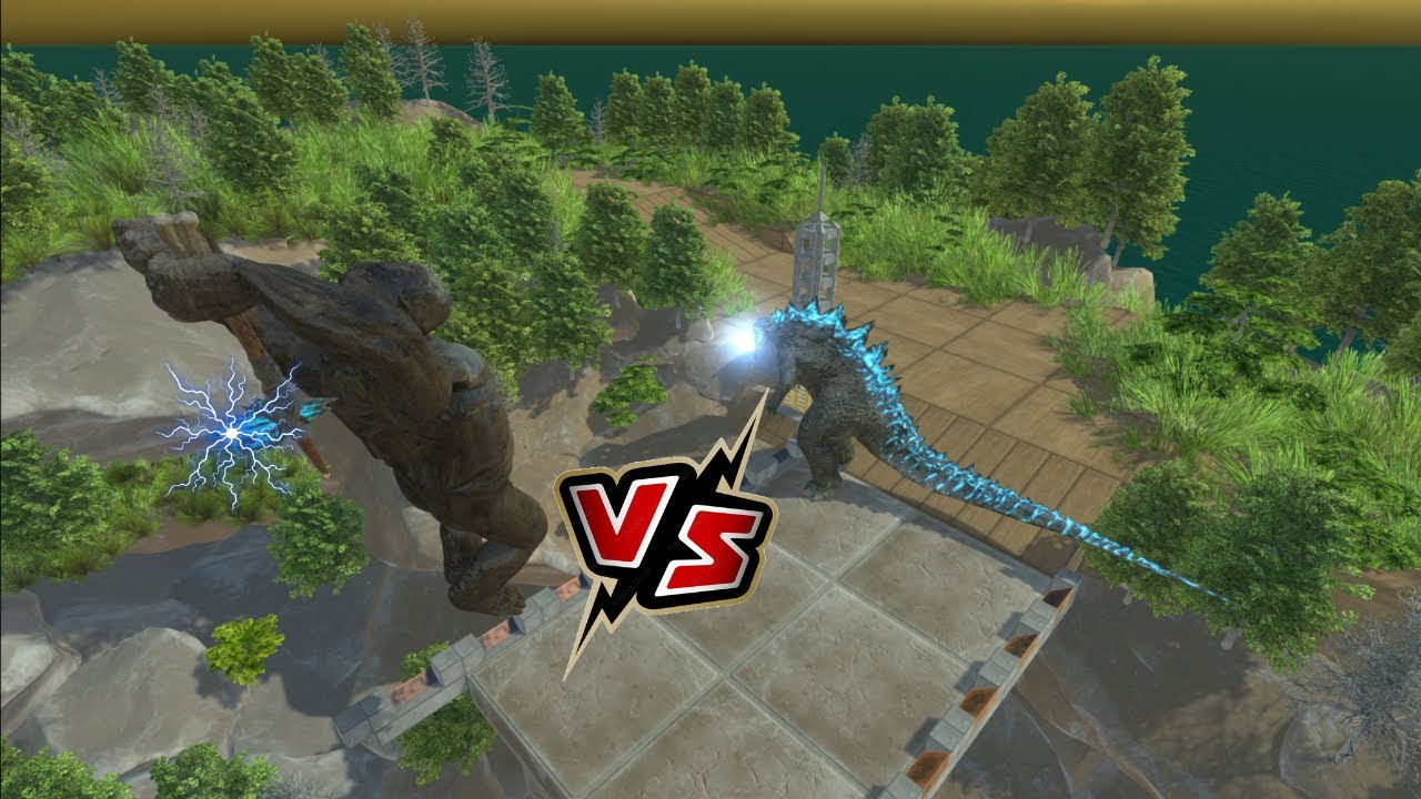 Godzilla vs Kong ultimate compilation battle - ARBS - YouTube