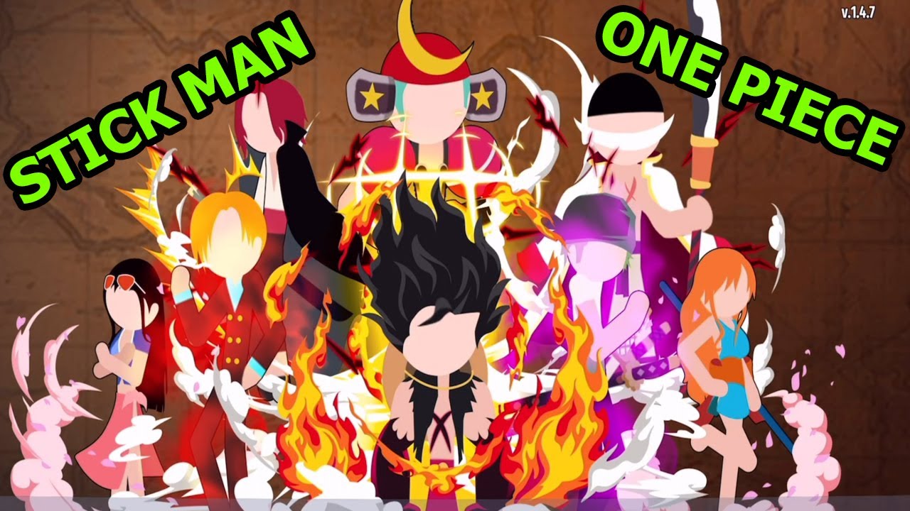 Stickman One Piece Người Que Đại Chiến Đảo Hải Tặc Luffy Mũ Rơm - Top ...