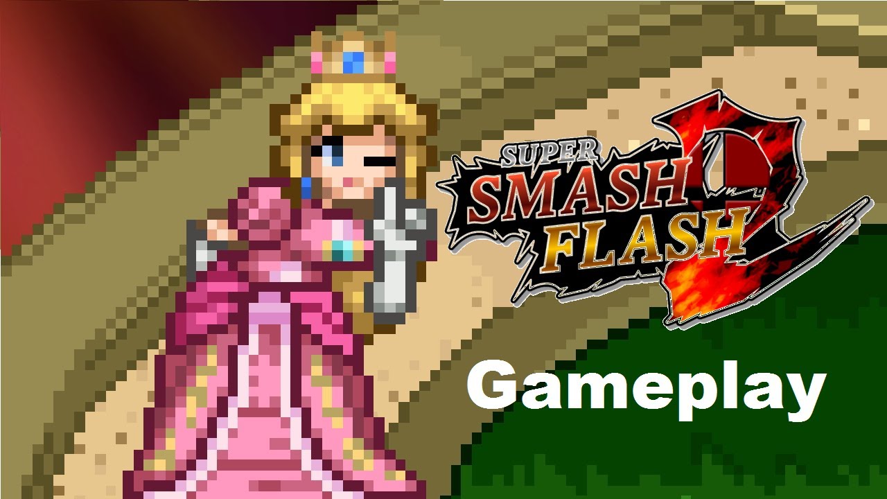 SSF2 Beta Peach Gameplay - YouTube