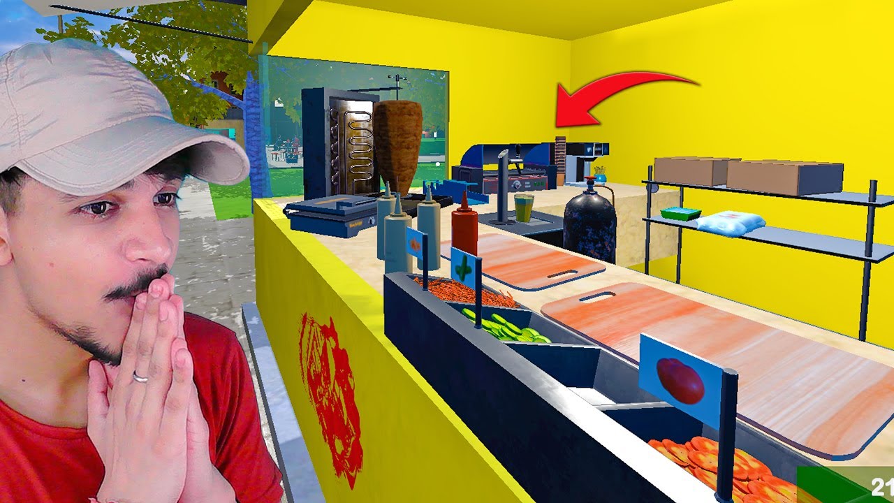 MAX UPGRADING MY KEBAB STALL | Fast Food Manager #6 - YouTube