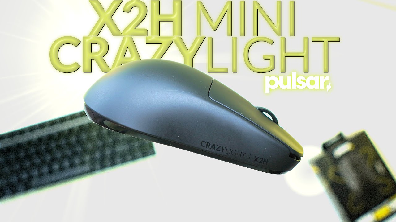 Minimal Weight, Maximum Style! Pulsar X2H Mini Crazylight Gaming Mouse ...
