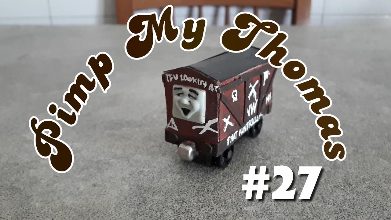 Thomas & Friends PIMP MY THOMAS #27 ~ CUSTOM Take Along OLD RUSTY FISH ...
