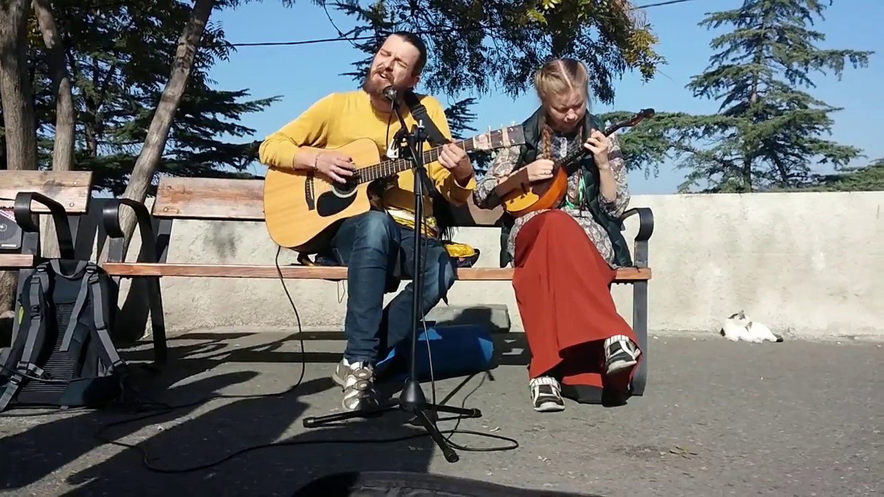 Funny Russian songs on guitar - YouTube