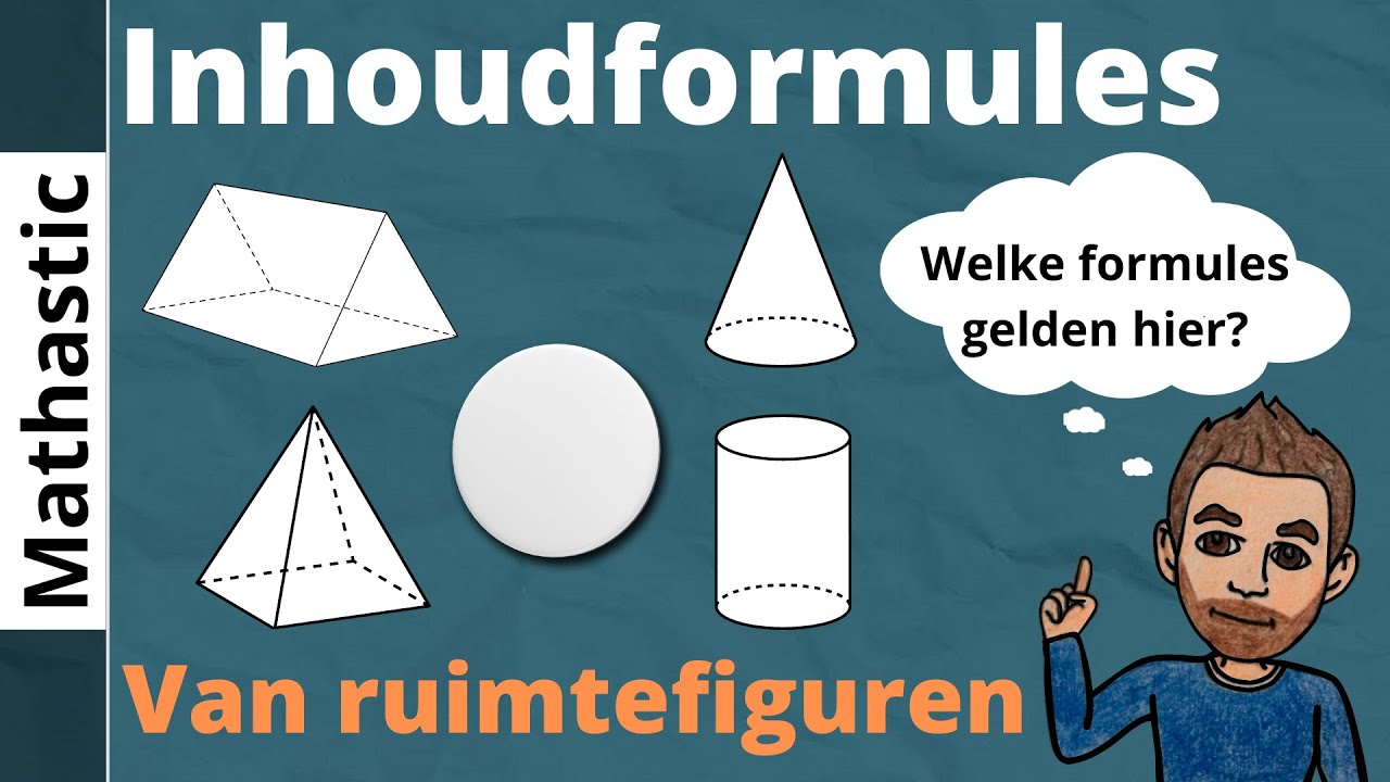 Inhoudsformules van ruimtefiguren - YouTube