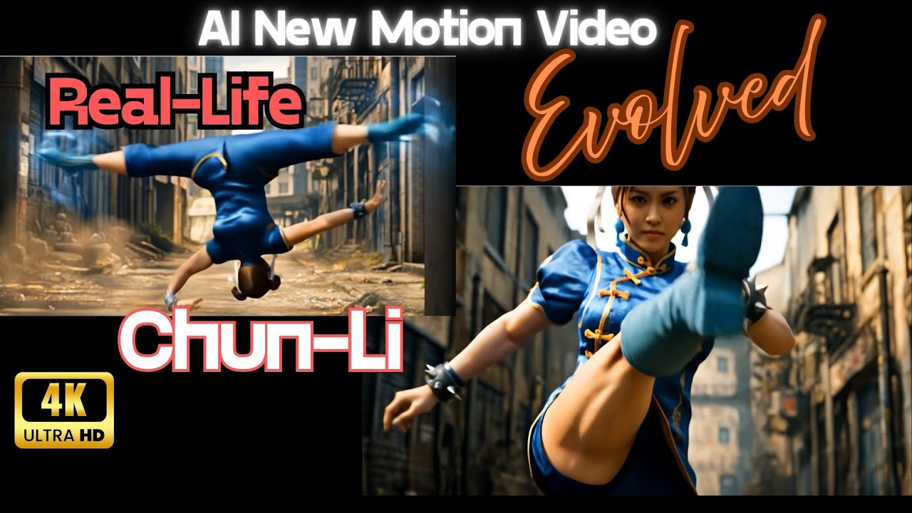 Chun-Li Gets a Hyper-Real AI Upgrade! ⚡ Real-Life Spinning Bird Kick! 💥 ...