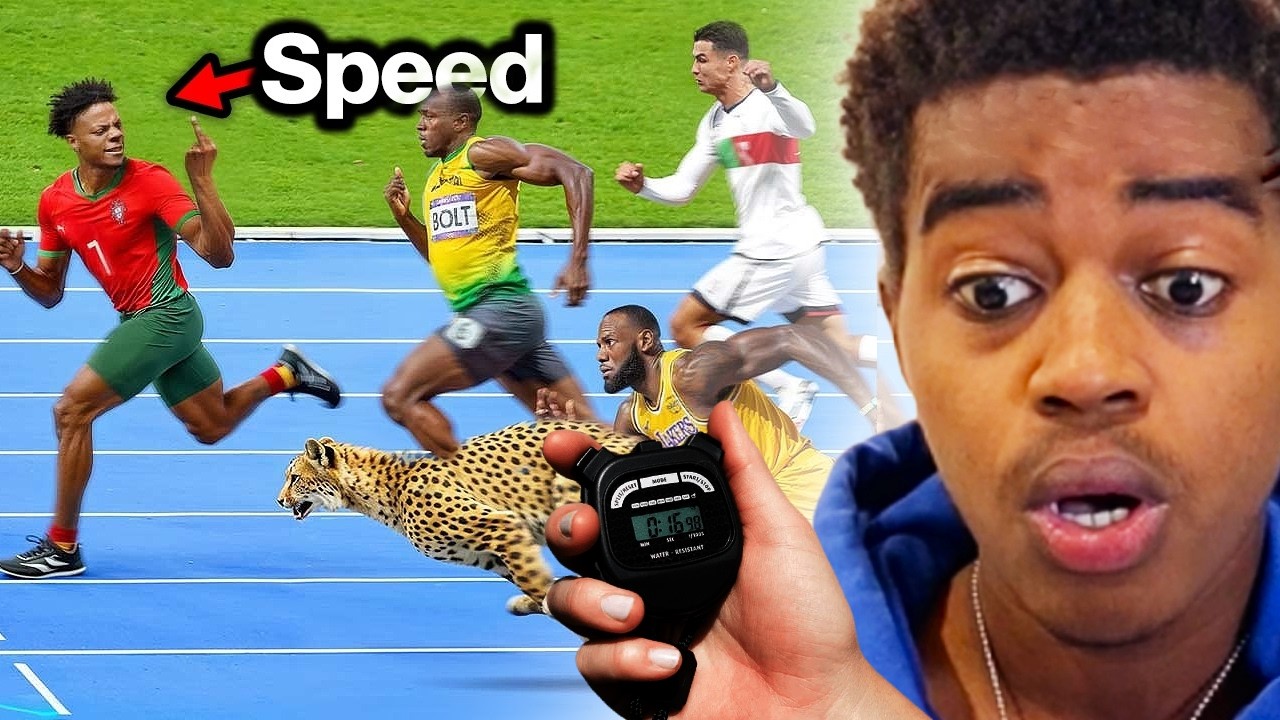 How Fast Is IShowSpeed Actually? - YouTube