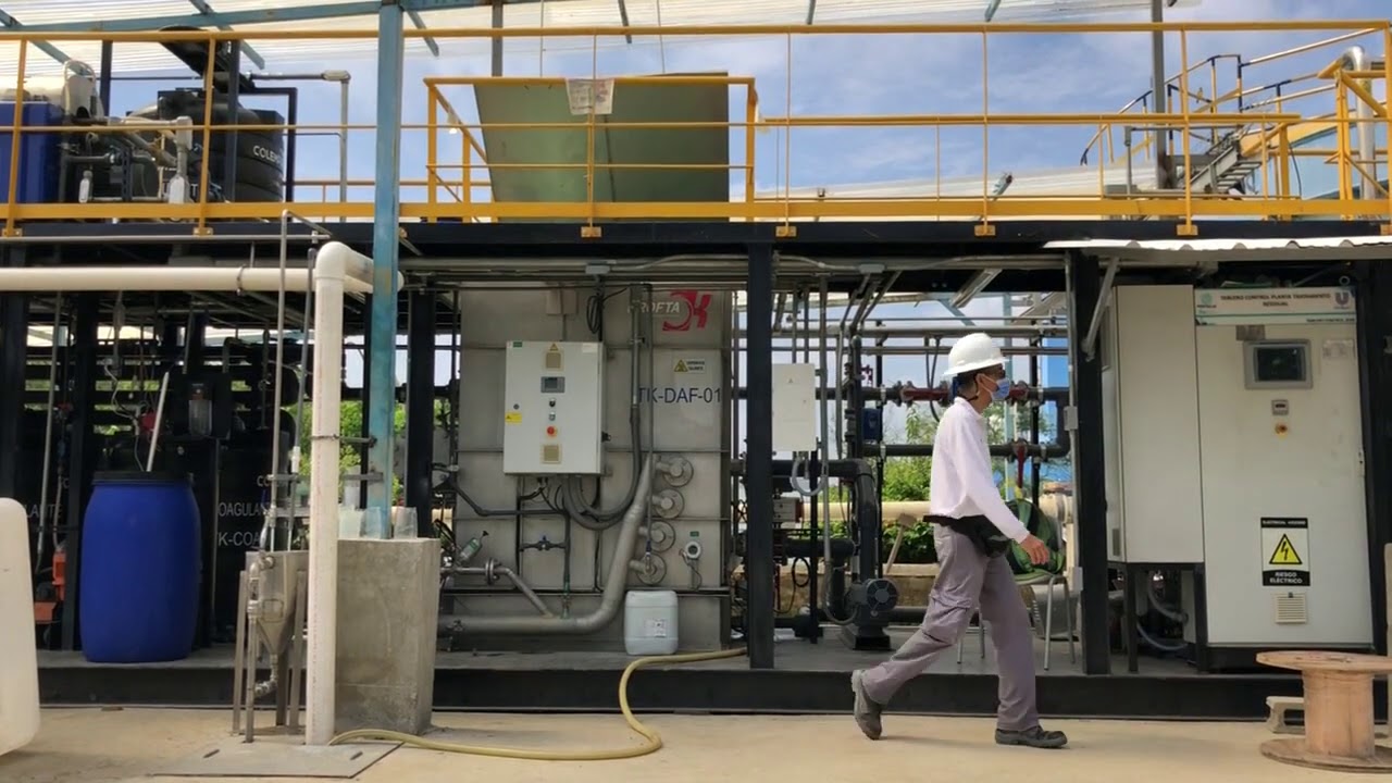 PTAR TIPO DAF / WATERLEAU - KROFTA, INDUSTRIA DE DETERGENTES, VIDEO 3 ...