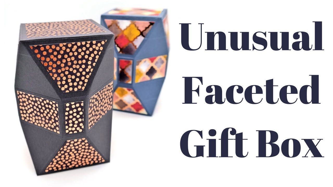 Faceted Unusual Gift Box - YouTube