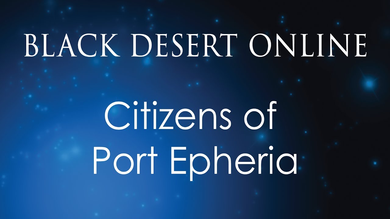 Black Desert Online | Character | People of Calpheon | Citizens of Port ...