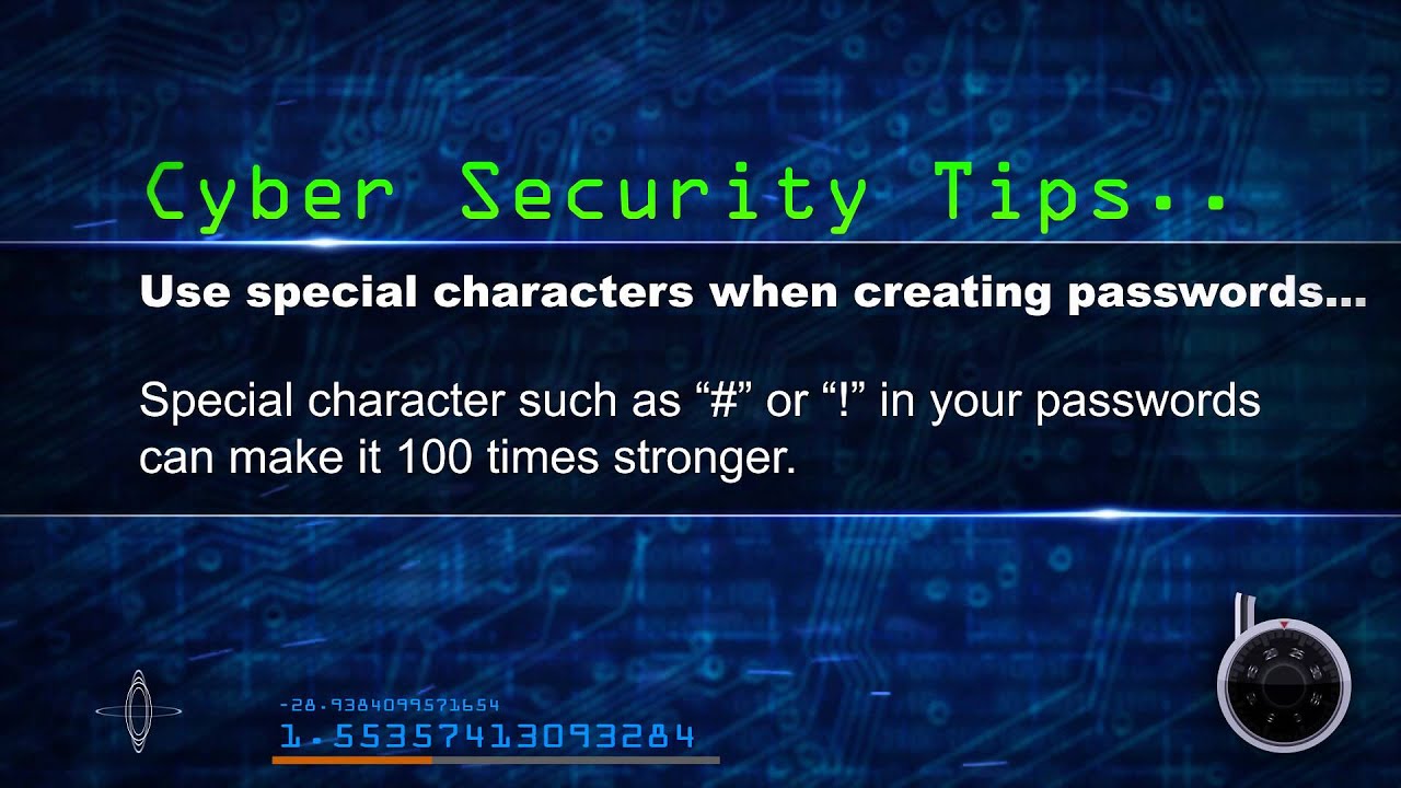 Tips From IT Special Characters With Passwords YouTube tips-from-it-special-characters-with-passwords-youtube