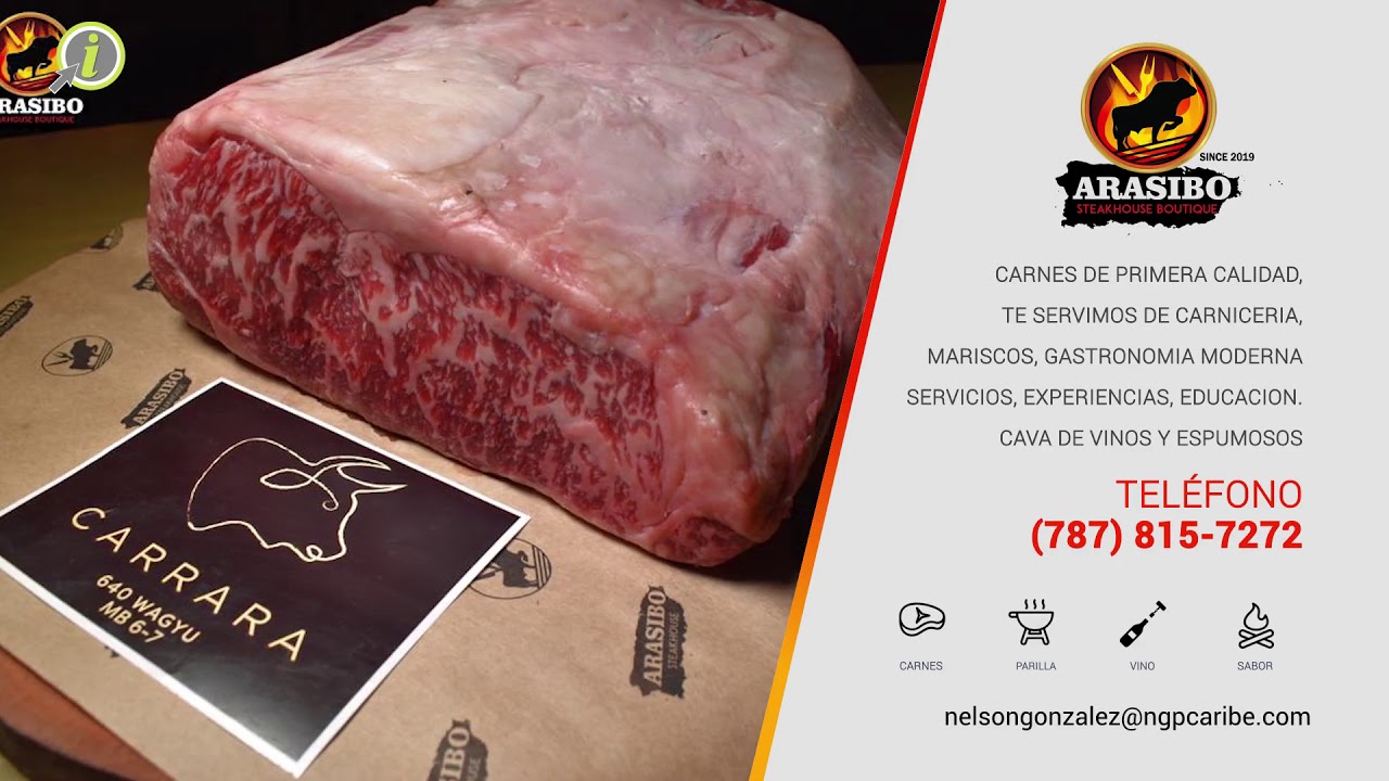 ARASIBO STEAKHOUSE BOUTIQUE - YouTube