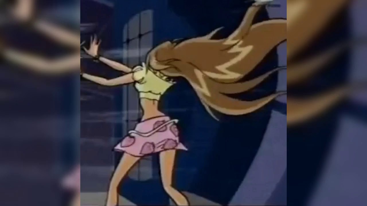 Flora (Winx Club) Wind Hair Animation 1st - YouTube