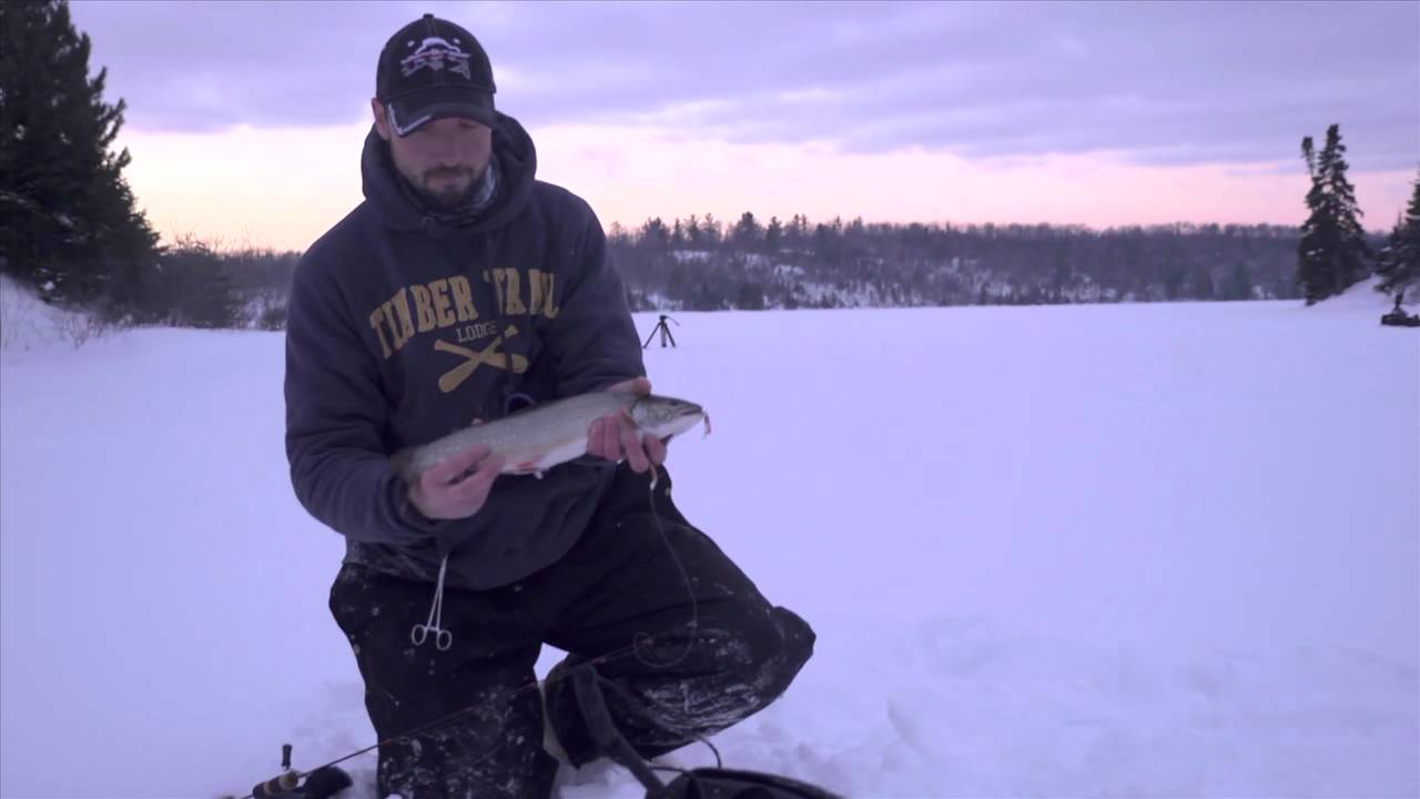 Ely, MN Rainbow Trout & Splake- In-Depth Outdoors TV Season 8, Episode ...