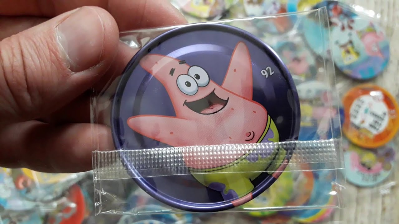 Sponge Bob Chipicao tazos 100/100 - YouTube