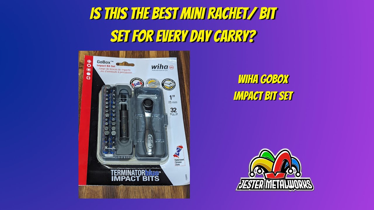 Wiha GoBox Impact Bit Set: The Complete EDC Compact Impact Bit Set That ...