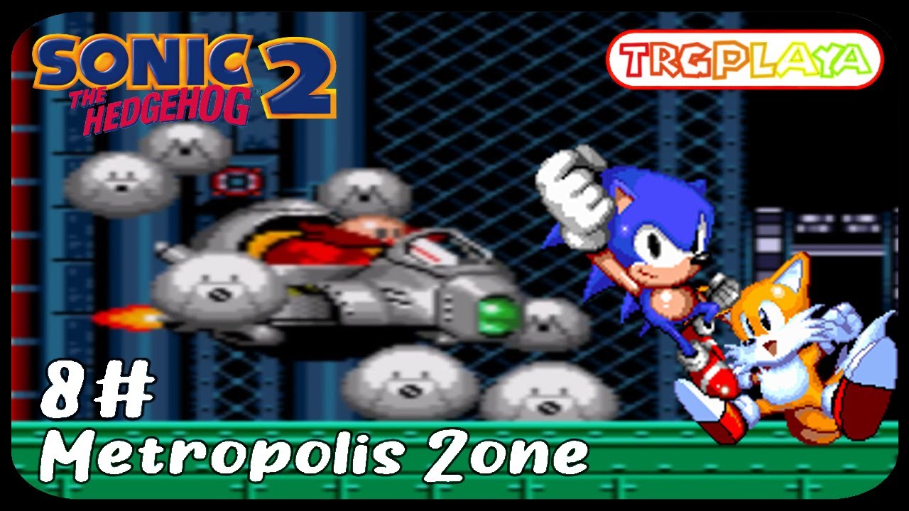 Sonic The Hedgehog 2 - Part 8 - Metropolis Zone - YouTube