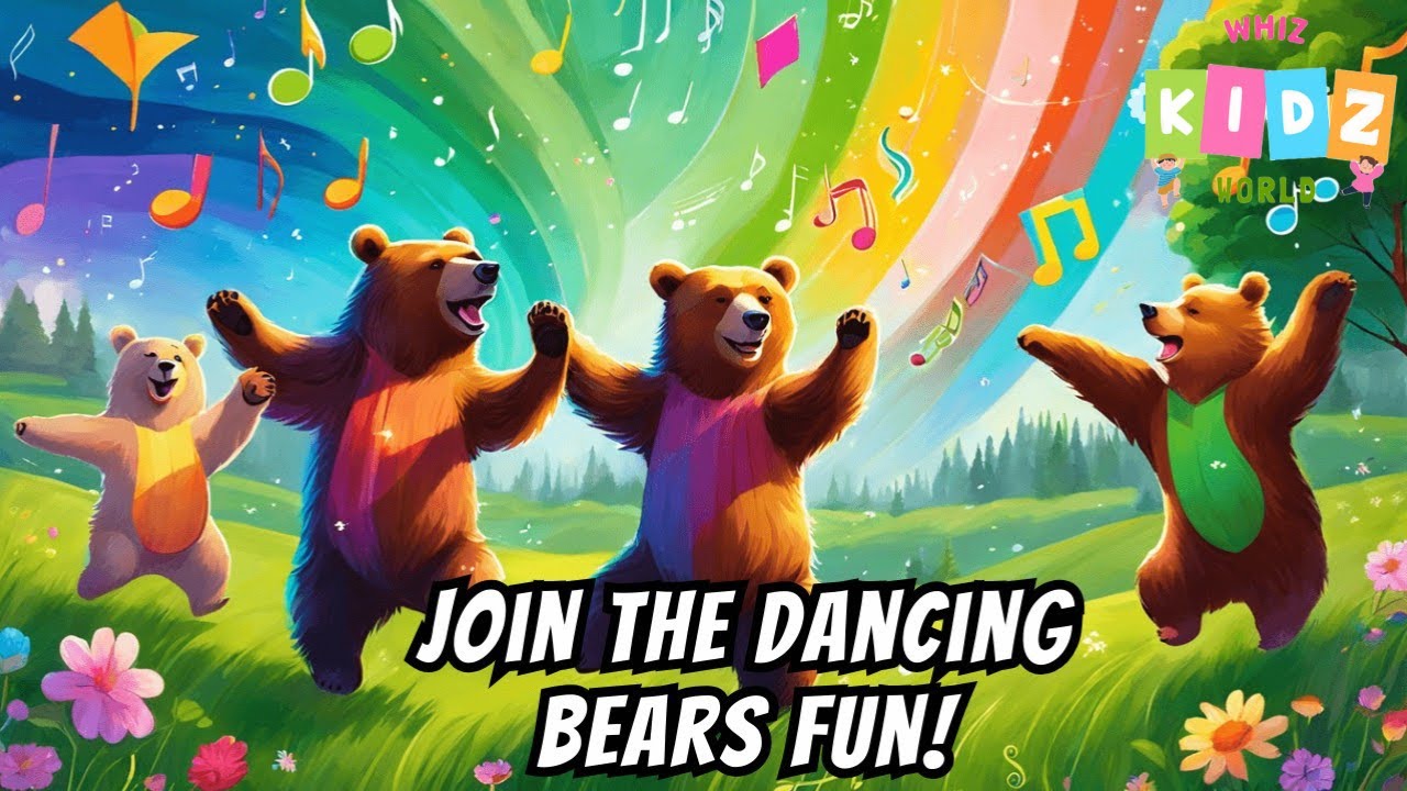 The Dancing Bears - A Fun and Lively Kids' Song! - YouTube