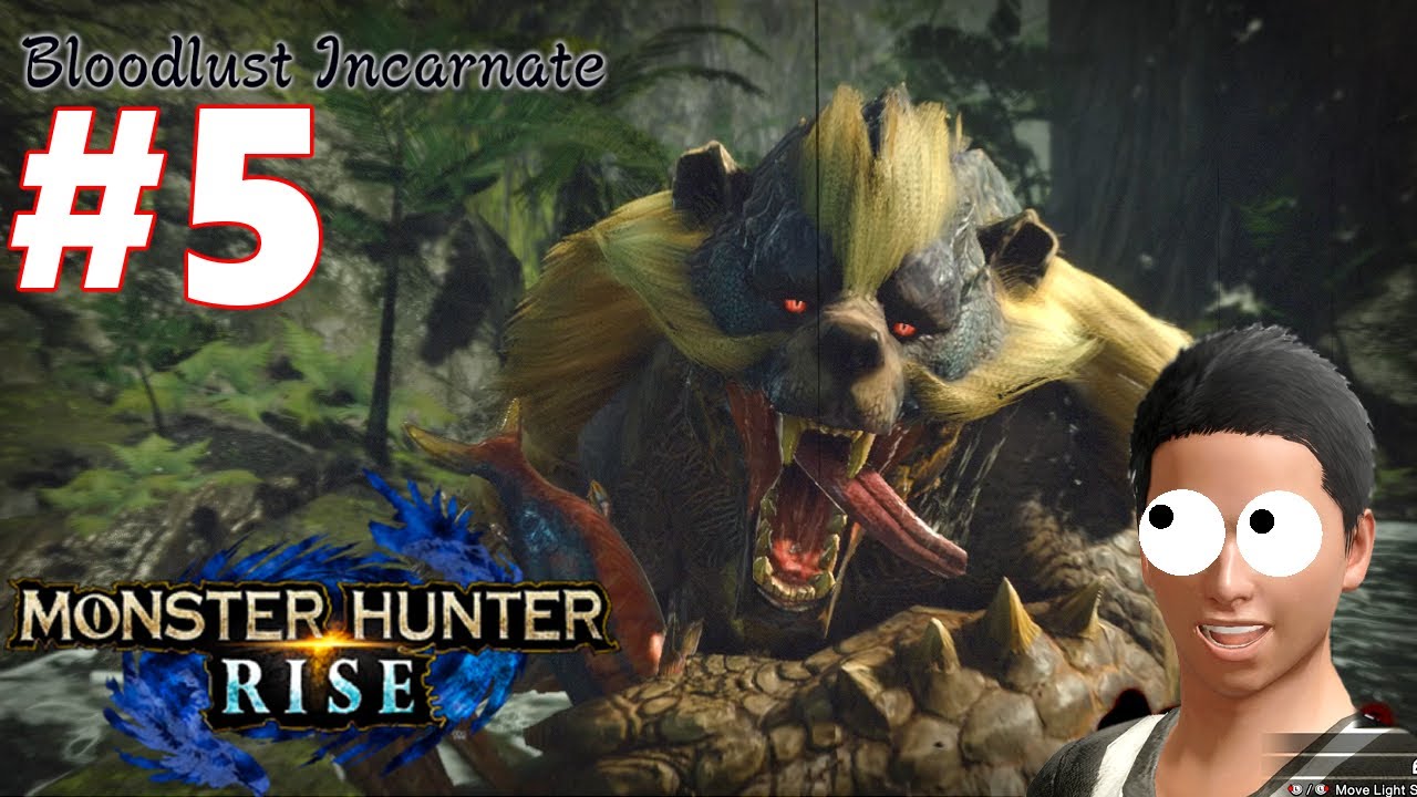 Monster Hunter Rise - Walkthrough - Grizzly Glutton Part 5 "Bear Hug ...