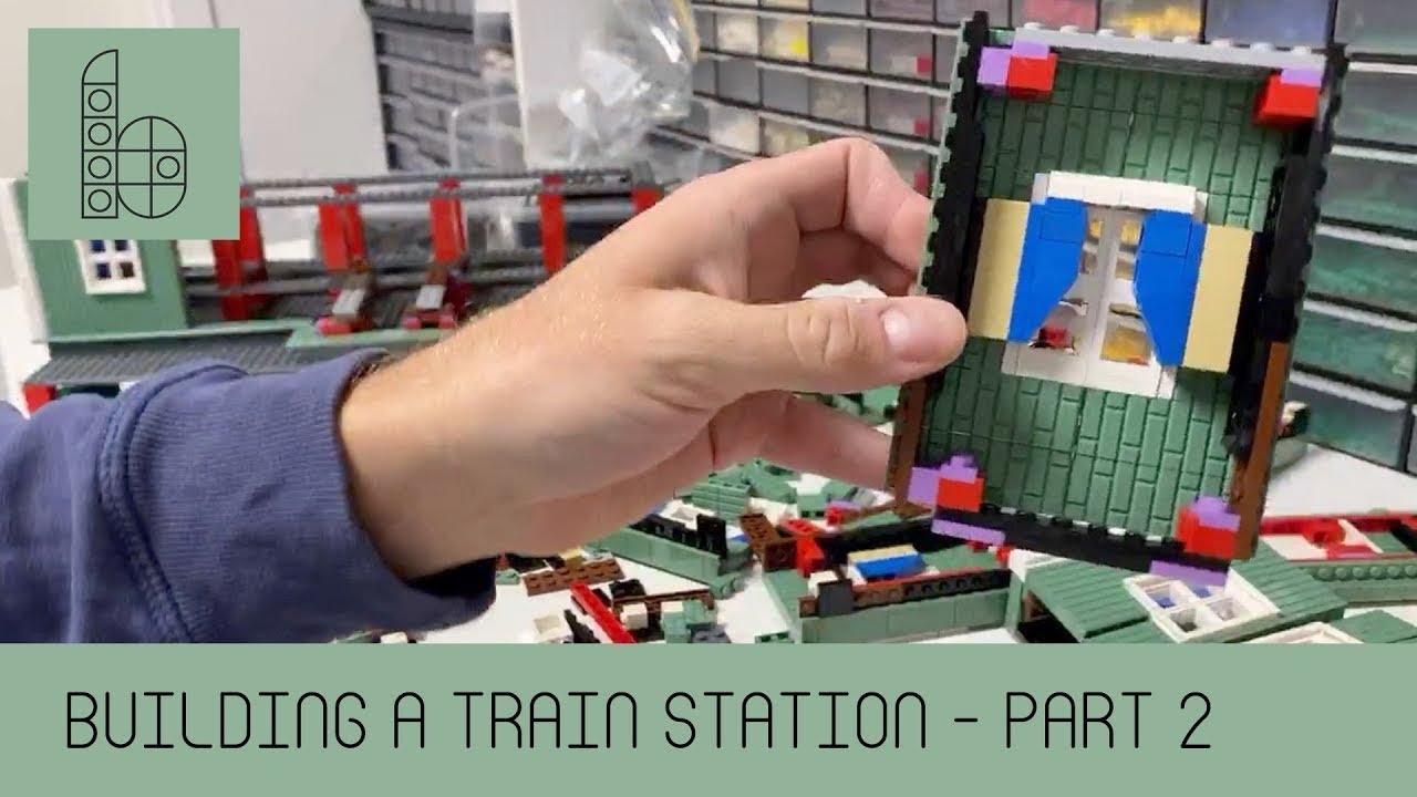 Building a train station - YouTube